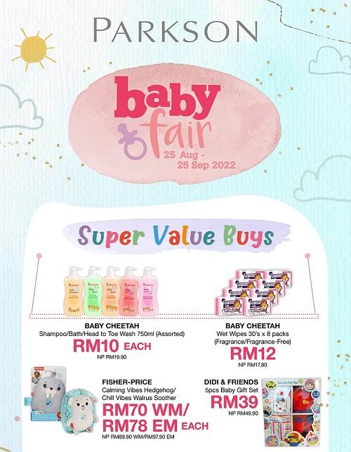 25 Aug-25 Sep 2022: Parkson Baby Fair Sale Catalogue - EverydayOnSales.com