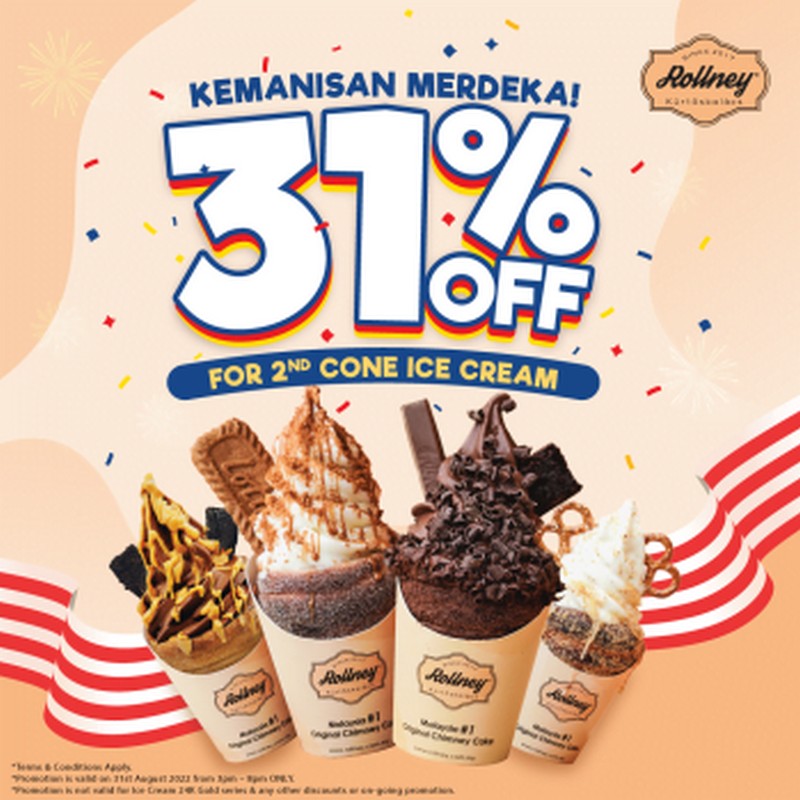 Now till 31 Aug 2022: Rollney 31% off Promo - EverydayOnSales.com