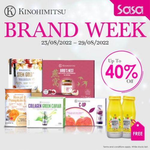 23-29 Aug 2022: SaSa Online Kinohimitsu Brand Week Sale ...