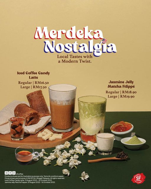 30 Aug 2022 Onward: San Francisco Coffee Merdeka Special ...