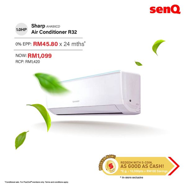 Now till 31 Aug 2022: SenQ Sharp Merdeka Promo - EverydayOnSales.com