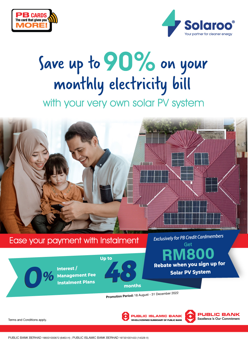 18 Aug-31 Dec 2022: Solaroo Special Deal with Public Bank ...