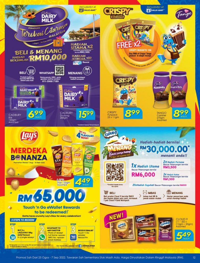 25 Aug-7 Sep 2022: TF Value-Mart Merdeka Promotion Catalogue ...
