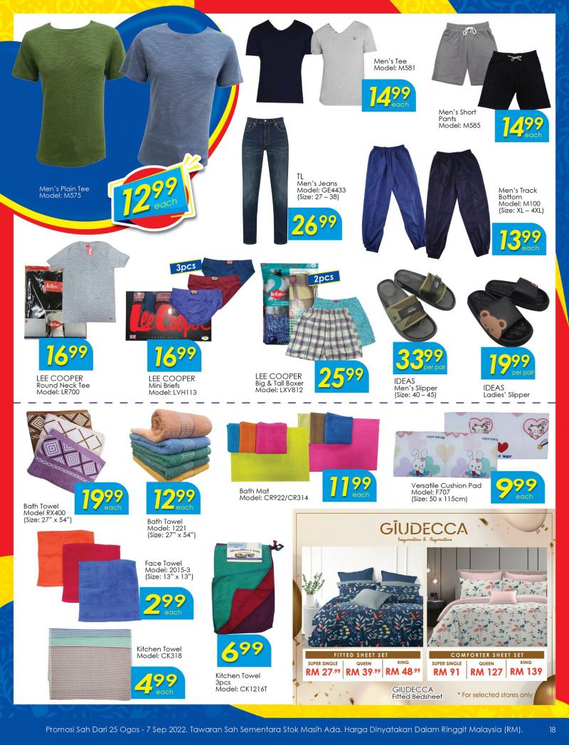 25 Aug-7 Sep 2022: TF Value-Mart Merdeka Promotion Catalogue ...