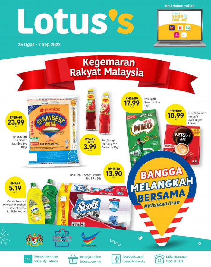 25 Aug-7 Sep 2022: Tesco / Lotus's Lebih Jimat Promotion ...