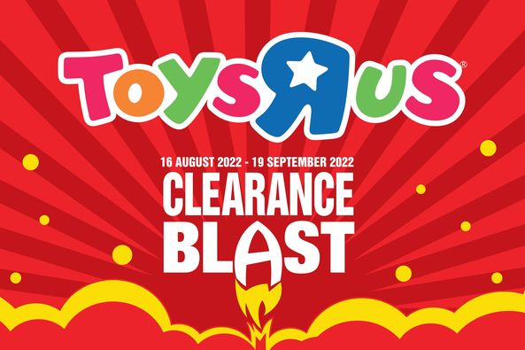 16 Aug-19 Sep 2022: Toys"R"Us Clearance Blast Sale - EverydayOnSales.com