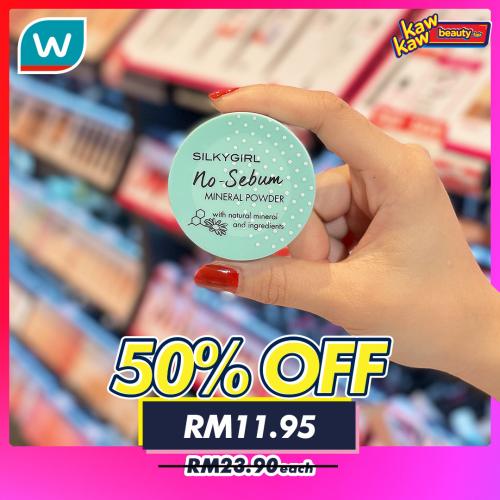 25-29 Aug 2022: Watsons Cosmetics Sale - EverydayOnSales.com