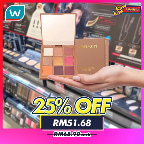 25-29 Aug 2022: Watsons Cosmetics Sale - EverydayOnSales.com