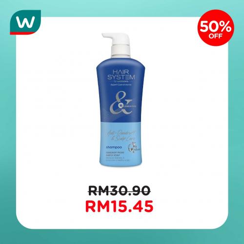 27-31 Aug 2022: Watsons Shampoo & Conditioner Sale - EverydayOnSales.com