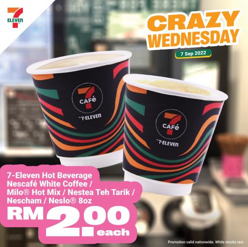 7 Sep 2022: 7 Eleven Crazy Wednesday Promotion - EverydayOnSales.com