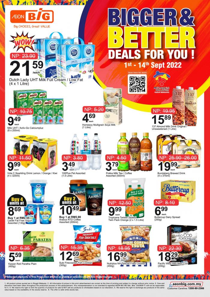1-14 Sep 2022: AEON BiG Promotion Catalogue - EverydayOnSales.com