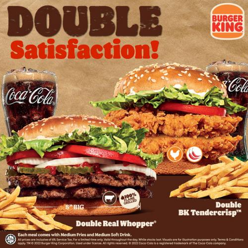 12 Sep 2022 Onward: Burger King Double Real Whopper & Double BK ...
