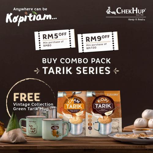 12 Sep 2022 Onward: Chek Hup Free Vintage Collection Green Tarik Mug ...