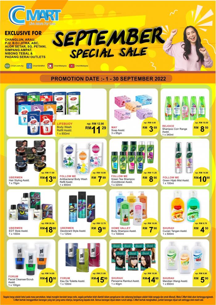 1-30 Sep 2022: Cmart September Promotion - EverydayOnSales.com