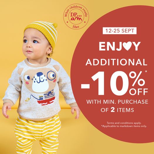 12-25 Sep 2022: DPAM 10% off Promo - EverydayOnSales.com