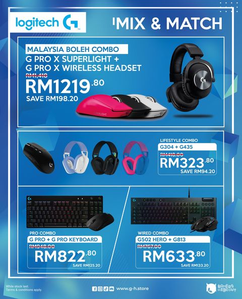 6 Sep 2022 Onward: Gamers Hideout Logitech Promo - EverydayOnSales.com