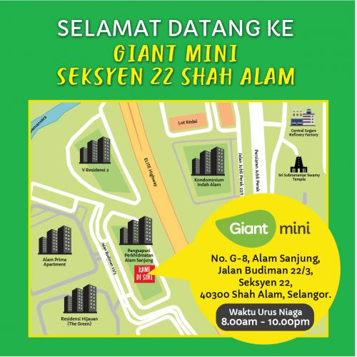 2-6 Sep 2022: Giant Mini 3 Stores Opening Promotion - EverydayOnSales.com