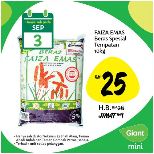 2-6 Sep 2022: Giant Mini 3 Stores Opening Promotion - EverydayOnSales.com