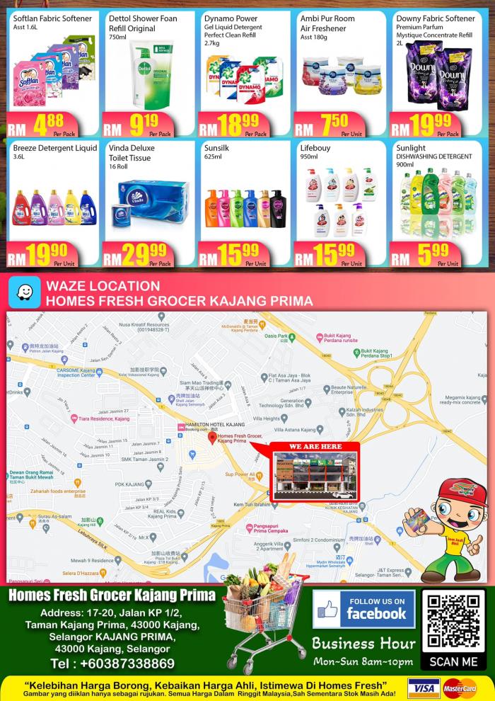 9-25 Sep 2022: Homes Fresh Grocer Opening Promotion at Kajang Prima - EverydayOnSales.com