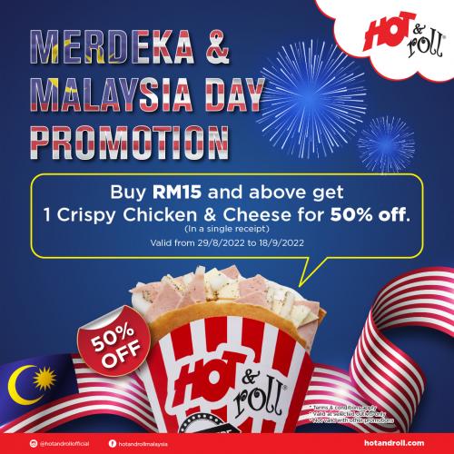 29 Aug-18 Sep 2022: Hot & Roll Merdeka & Malaysia Day Promotion at ...