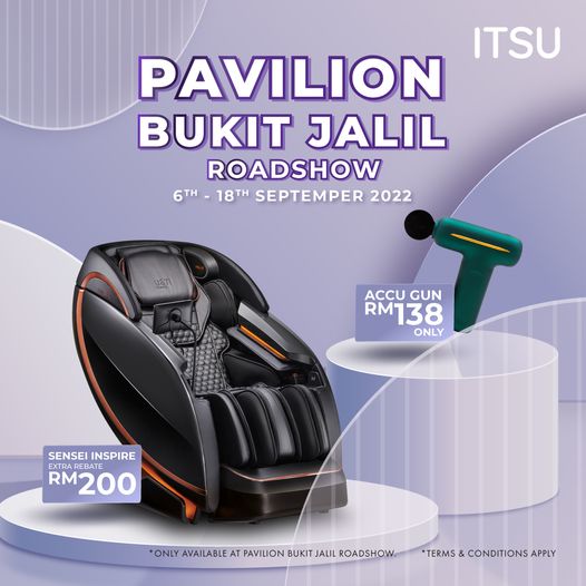 6-18 Sep 2022: ITSU Roadshow at Pavilion - EverydayOnSales.com