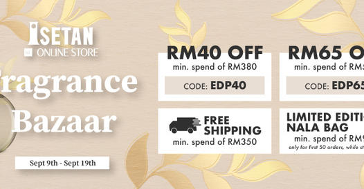 9-19 Sep 2022: Isetan Fragrance Bazaar Sale - EverydayOnSales.com