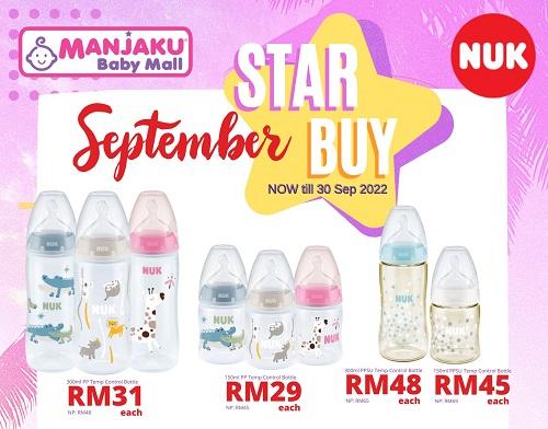 Now till 30 Sep 2022: Manjaku NUK September Star Buy Promotion ...