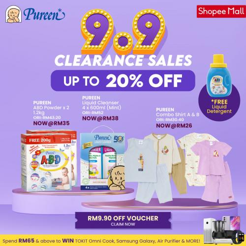 9 Sep 2022: Pureen Shopee 9.9 Clearance Sale - EverydayOnSales.com