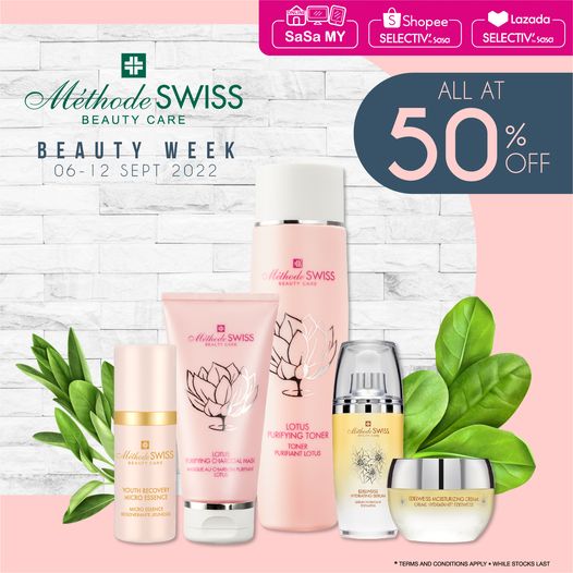 Now till 12 Sep 2022: SaSa Methode Swiss Promo - EverydayOnSales.com