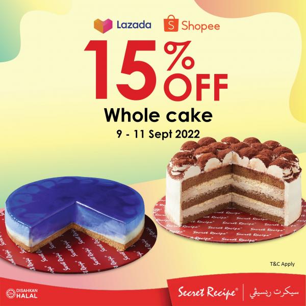9-11 Sep 2022: Secret Recipe 9.9 Sale on Shopee & Lazada ...