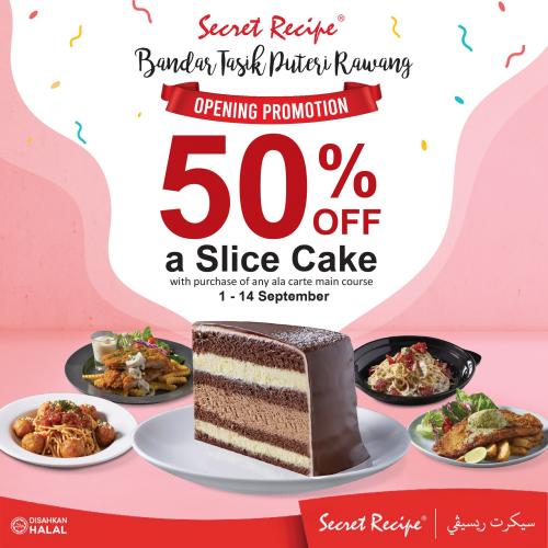 1-14 Sep 2022: Secret Recipe Opening Promotion at Bandar Tasik Puteri ...
