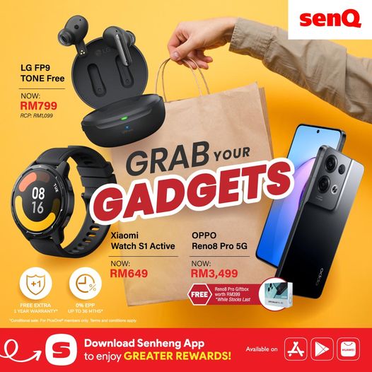 12 Sep 2022 Onward: SenQ Tech and Gadgets Galore - EverydayOnSales.com