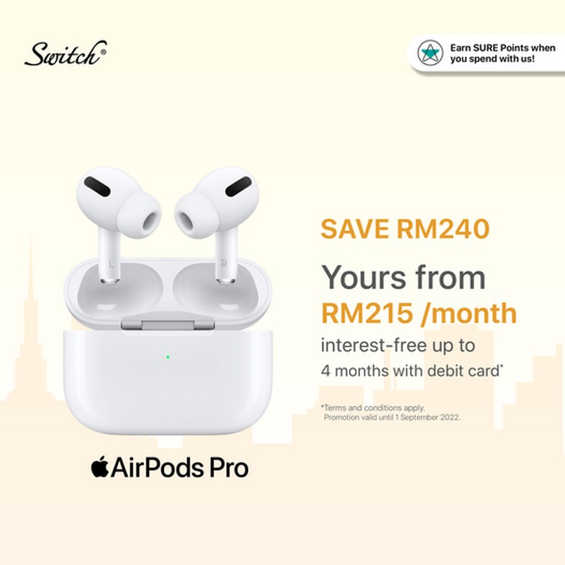 2 Sep 2022 Onward: Switch AirPods Pro Promo - EverydayOnSales.com