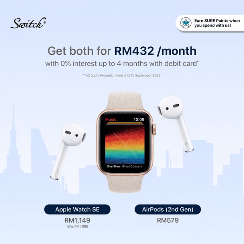 7 Sep 2022 Onward: Switch Apple Watch SE Promo - EverydayOnSales.com