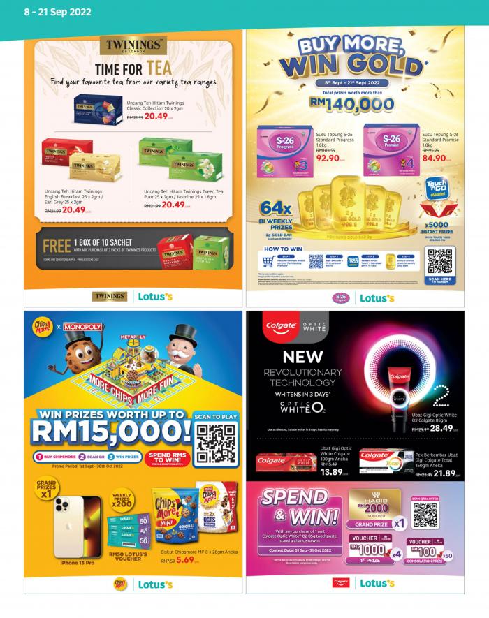 8-21 Sep 2022: Tesco / Lotus's Lebih Jimat Promotion Catalogue ...