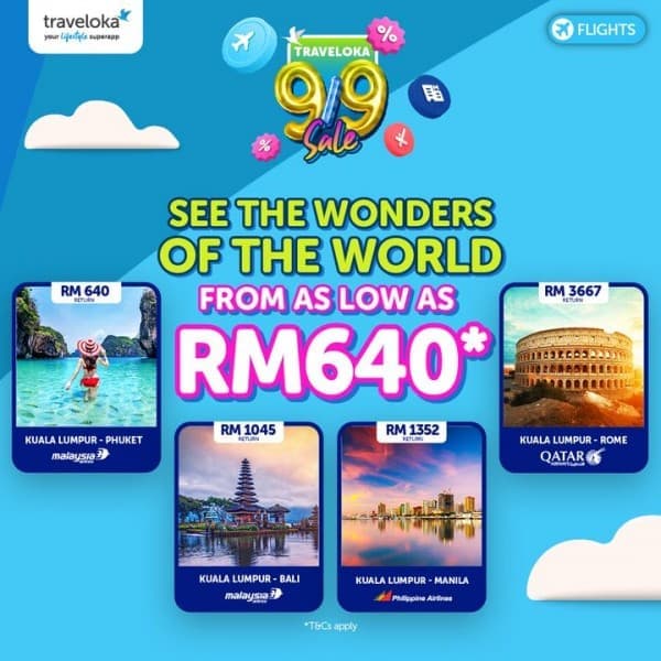 7 Sep 2022 Onward: Traveloka 9.9 Sale - EverydayOnSales.com