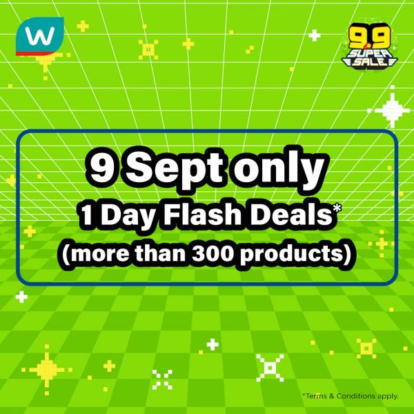 2-12 Sep 2022: Watsons Online 9.9 Super Sale - EverydayOnSales.com