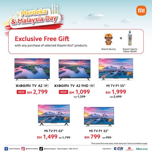 Now till 18 Sep 2022: Xiaomi Merdeka Special - EverydayOnSales.com