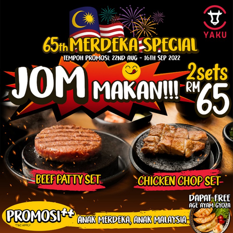 Now till 16 Sep 2022: Yaku Merdeka Special at Pavilion ...