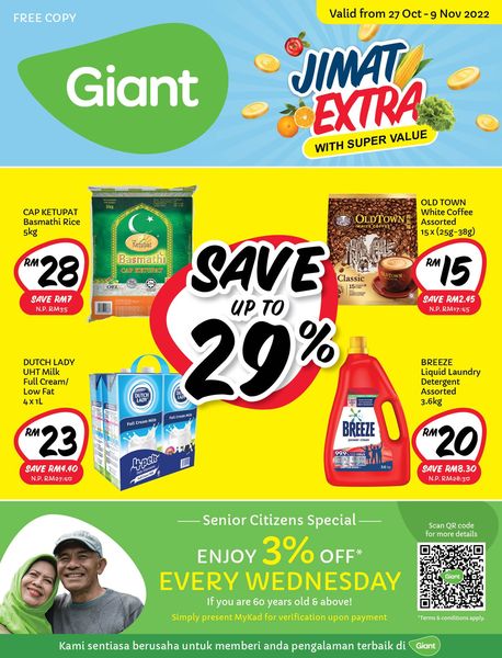 27 Oct-9 Nov 2022: Giant save up to 29% Promotion - EverydayOnSales.com