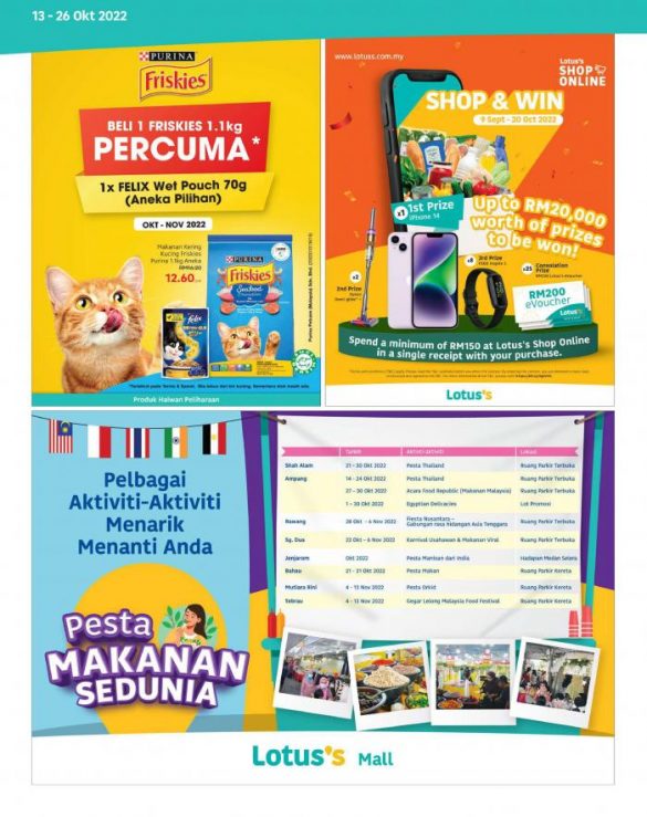 13-26 Oct 2022: Lotus's Lebih Jimat Promotion Catalogue - EverydayOnSales.com