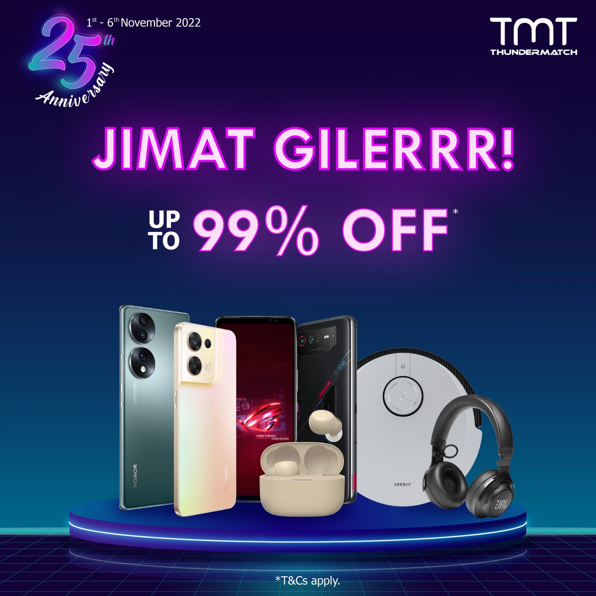 1-6 Nov 2022: TMT 25th Anniversary Roadshow at Centre Court ...