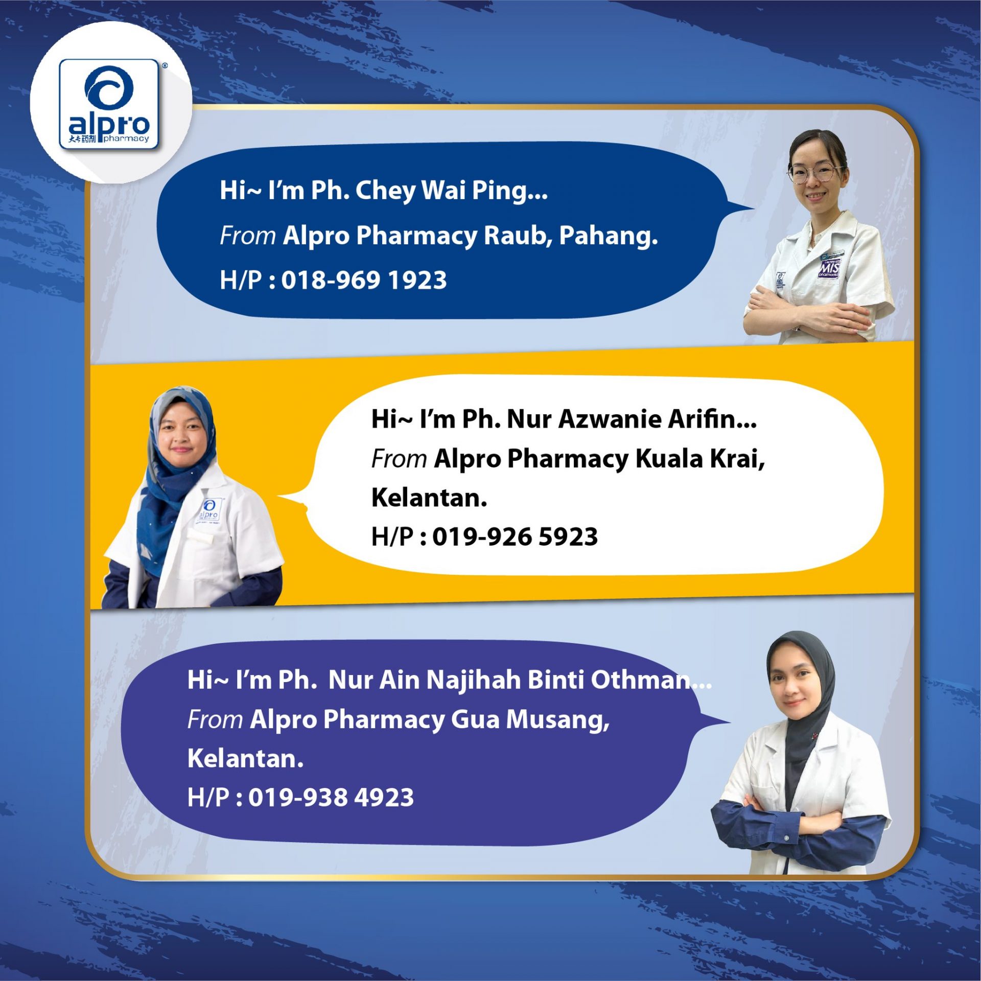 26 Nov 2022: Alpro Pharmacy Grand Opening of 9 New Outlets ...