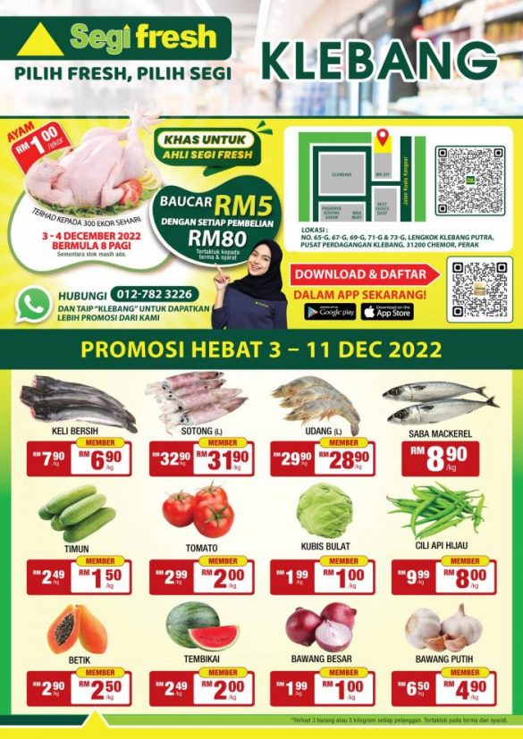 3-11 Dec 2022: Segi Fresh Special Promotion at Klebang ...