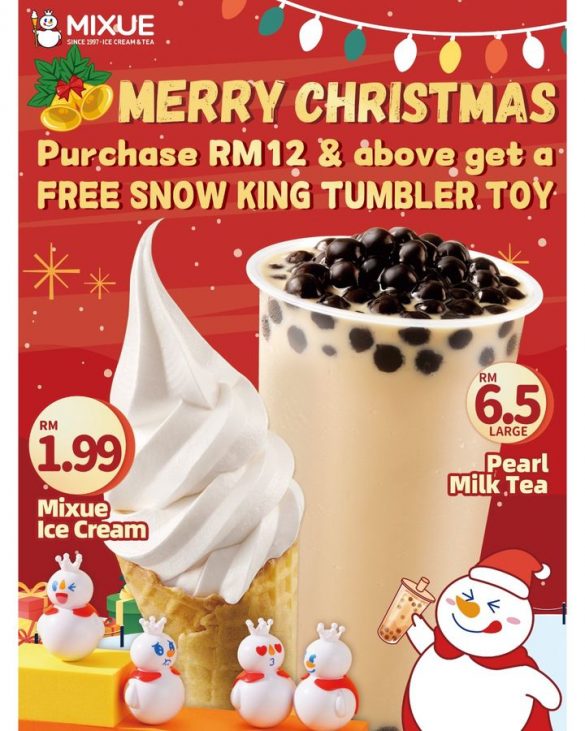 26 Dec 2022 Onward: MIXUE Snow King Tumbler Toy Promo - EverydayOnSales.com