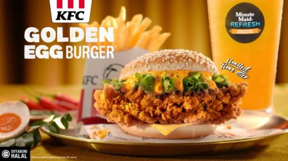3 Jan 2023 Onward: KFC Golden Egg Burger Promo - EverydayOnSales.com