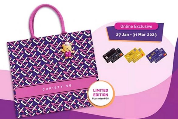 Now till 31 Mar 2023: AEON Credit X Christy Ng Limited Edition Tote Bag ...