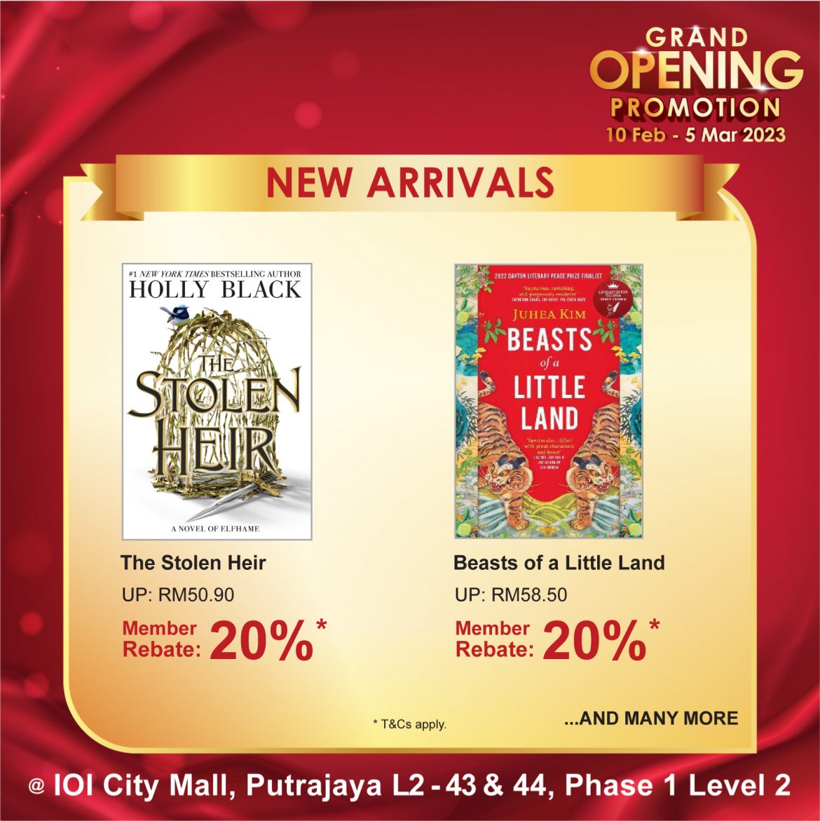 10 Feb-5 Mar 2023: Popular Grand Opening Promo at IOI City Mall ...