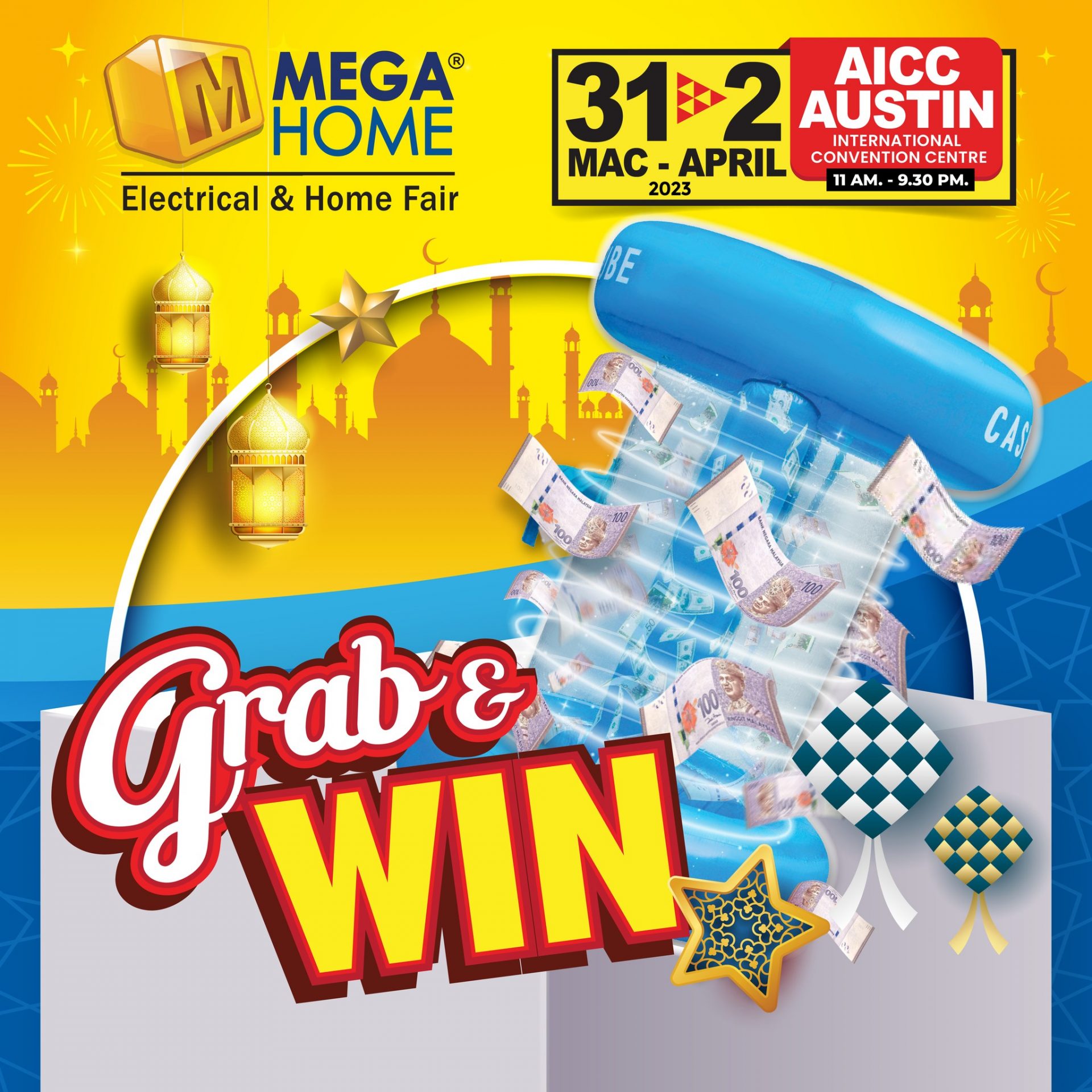31 Mar-2 Apr 2023: Megahome Electrical and Home Fair - EverydayOnSales.com