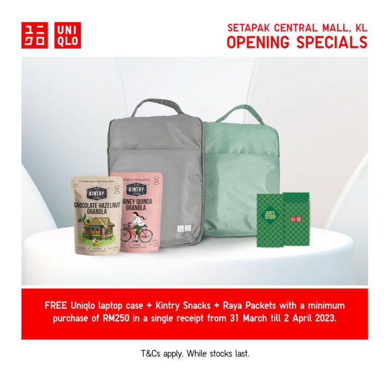 31 Mar 2023: UNIQLO Opening Special at Setapak Central Mall ...